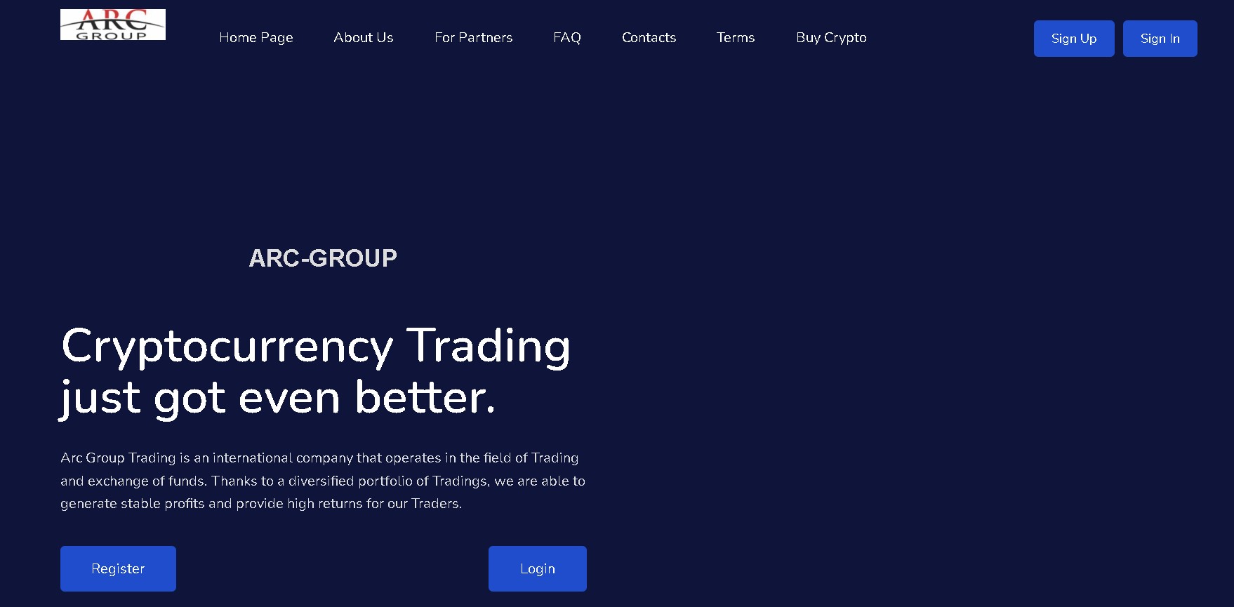 Arc‑GroupTrading (arc‑grouptrading.com) отзывы: псевдоброкер?